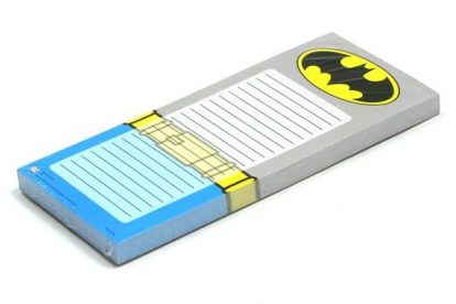 Un bloc-notes Batman magnétique