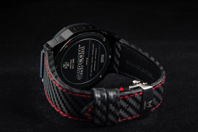 Fibre de carbone et logo Umbrella, la montre Resident Evil